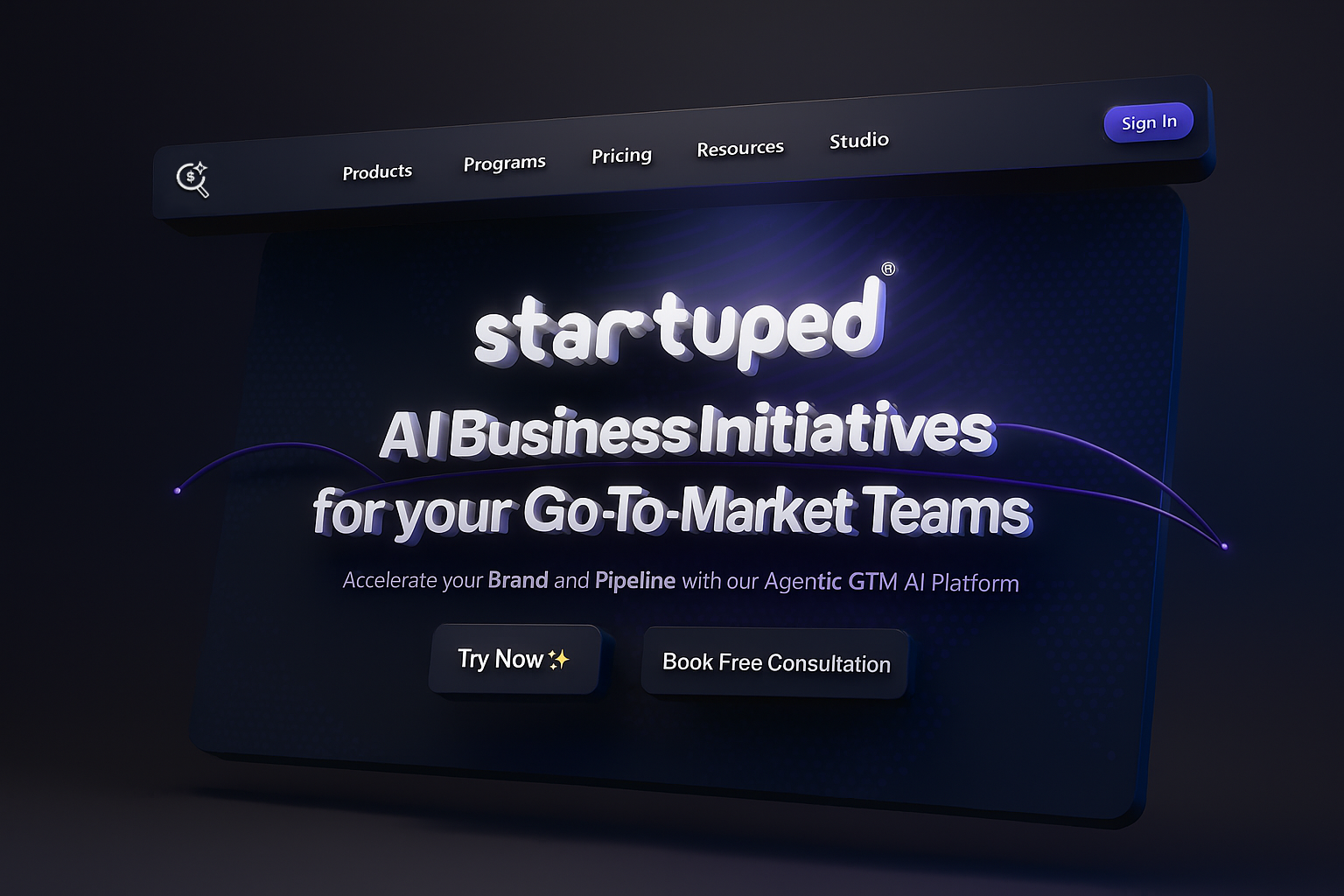 Startuped Ai Ai Native Platform For Gtm Teams